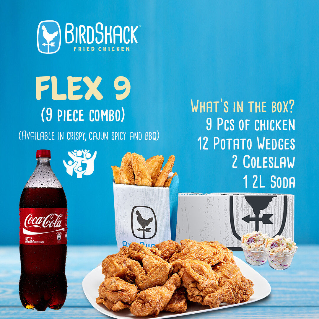 Bird Shack Chicken Flex 9 – Cabbie JA