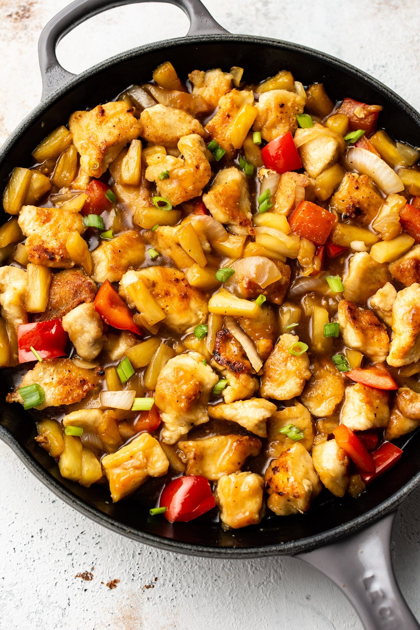 Flamin Wok Family Size Pineapple Chicken – Cabbie JA