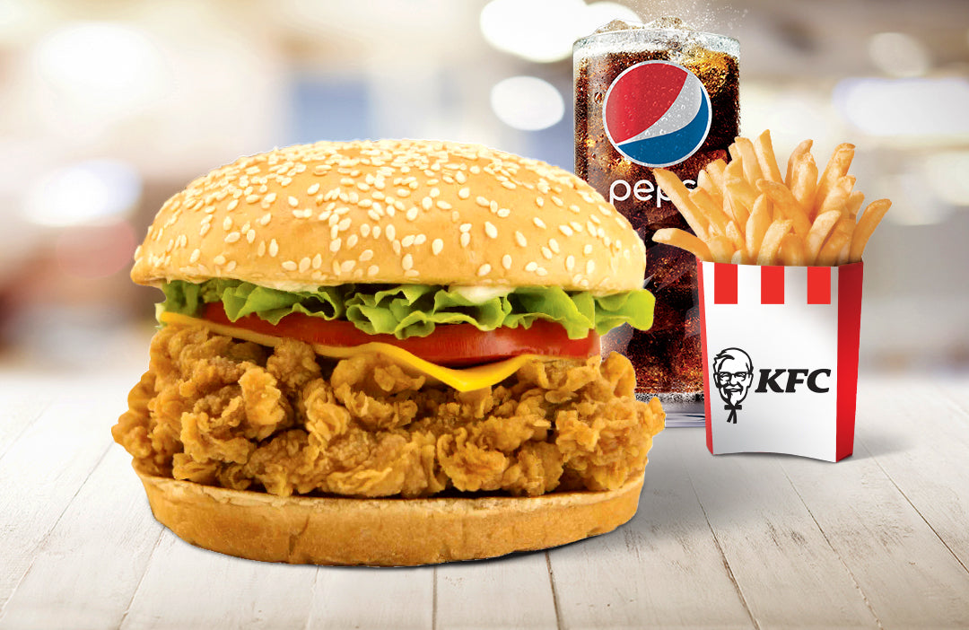 Kfc zinger burger price store