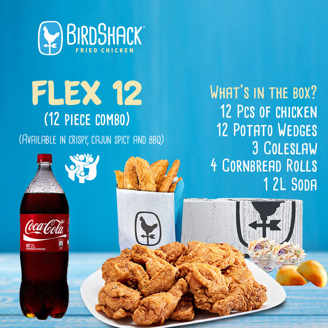 Bird Shack Chicken Flex 12 – Cabbie JA