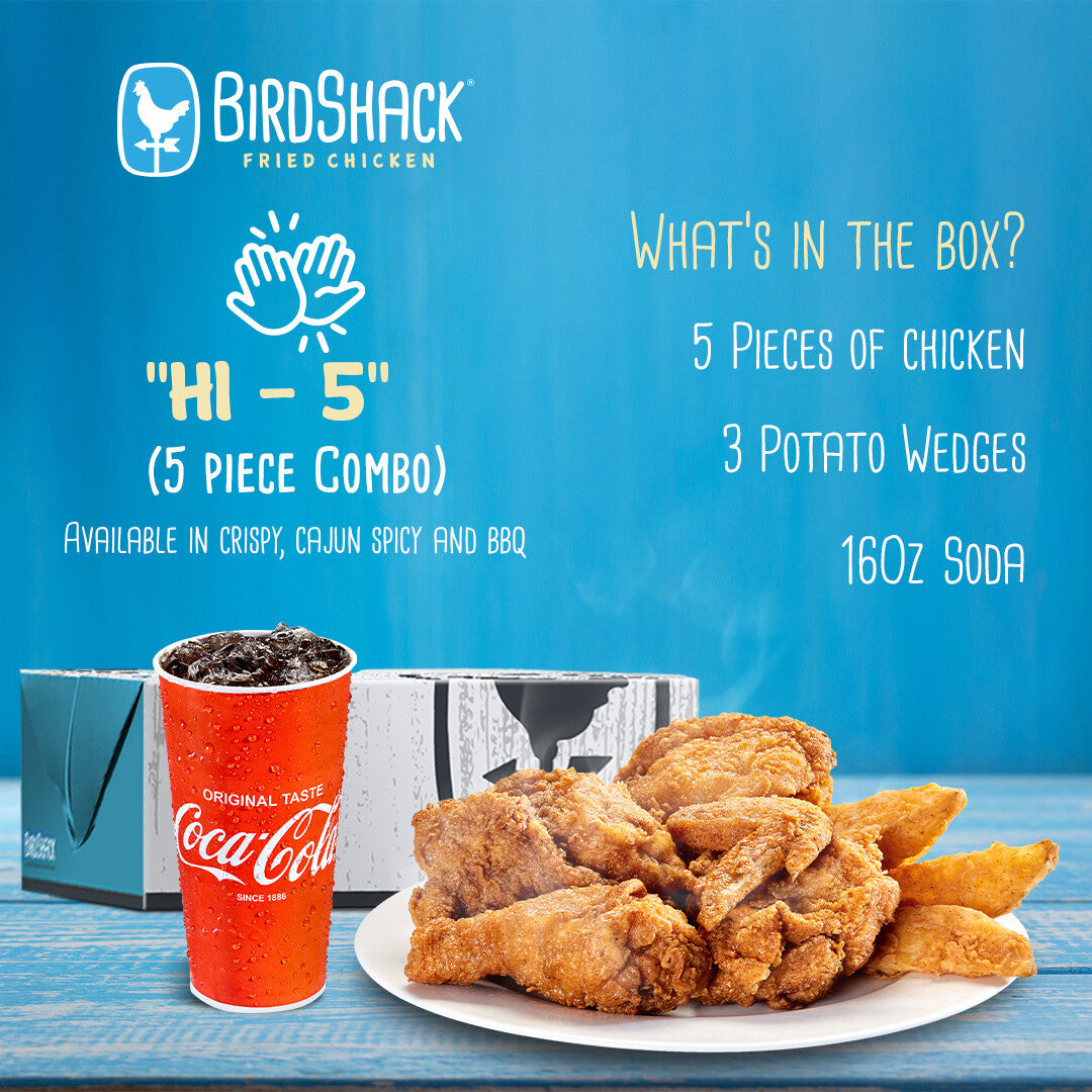 Bird Shack Hi-5 – Cabbie JA