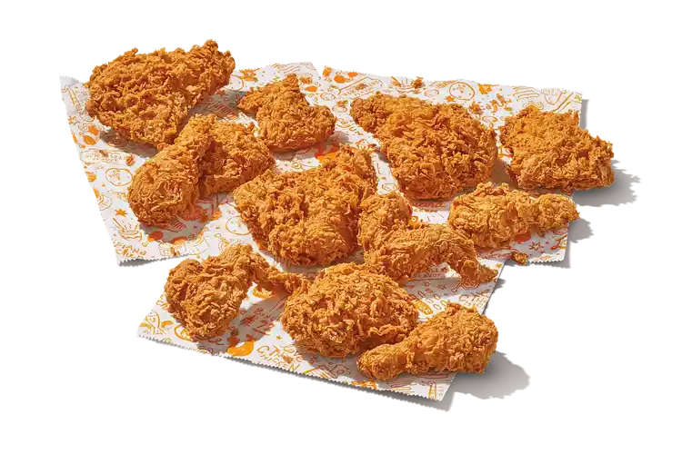 Popeyes 9pc Chicken Combo – Cabbie JA
