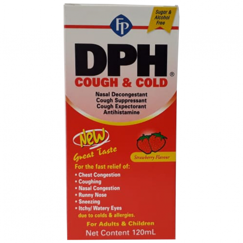 Rx DPH Cough and Cold – Cabbie JA