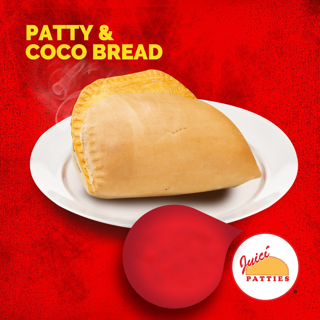 Juici Patties Soy Patty and Coco Bread Combo – Cabbie JA