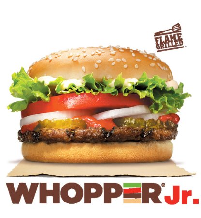Burger King Whopper Jnr w/Cheese – Cabbie JA