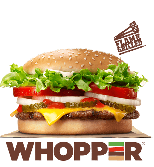 Burger King Whopper with cheese – Cabbie JA